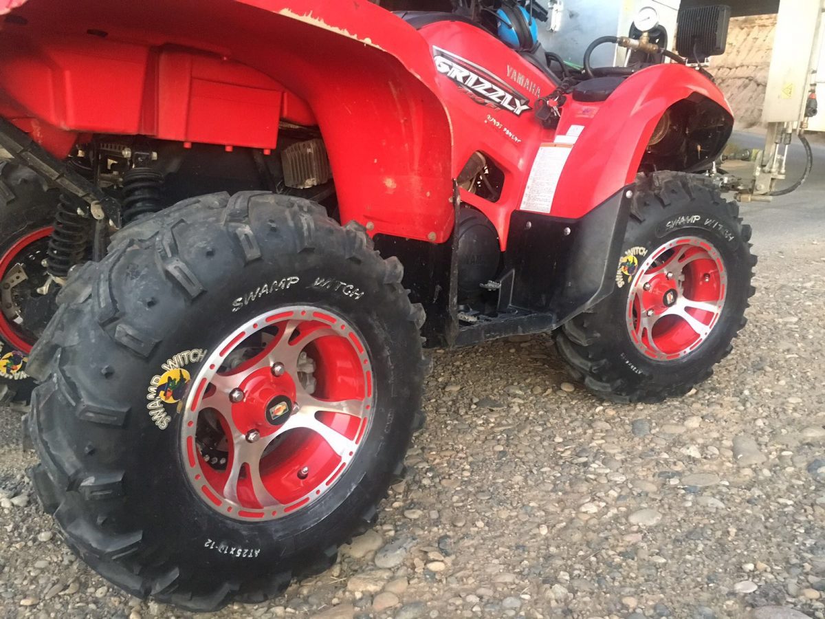 Personalización Quad Rojo | Selcus Wheels